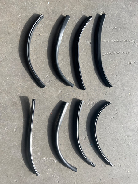 Universal Roof Rack Brackets for Rain Gutter Mounts - Set of 8 (20cm ...