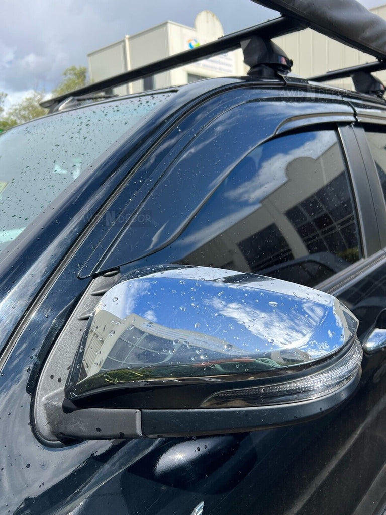 4pcs Injection Weathershields Weather Shield for Toyota Fortuner 2015 ...