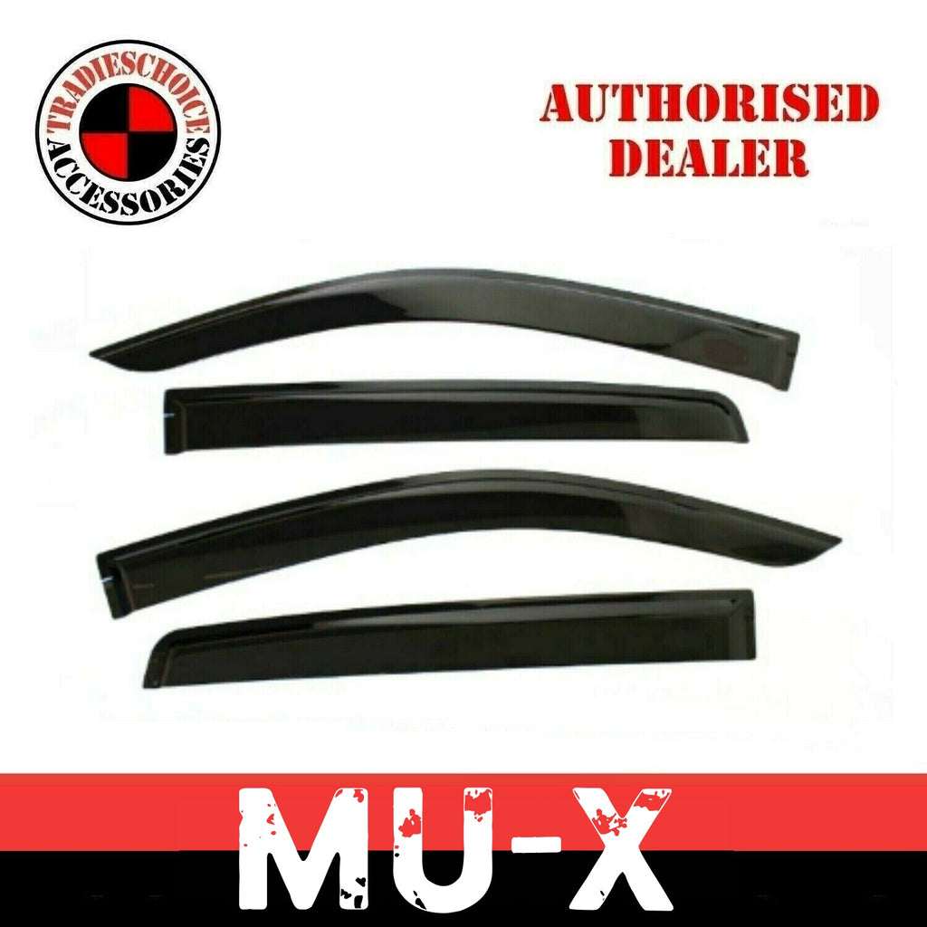 Luxury Weathershields for Isuzu MU-X 2020/2021 - Premium Window Visors ...