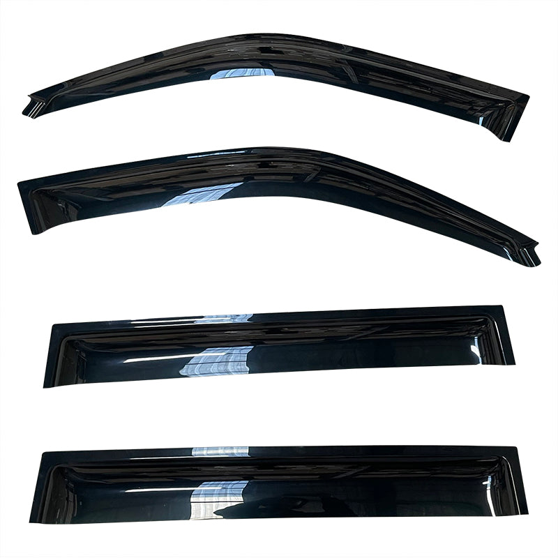 TRADIESCHOICE Weathershields Window Visors for Toyota Land Cruiser 100 ...