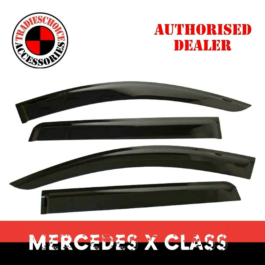 Weathershields Window Visors for Mercedes Benz X-Class 2018+ | Enhance ...